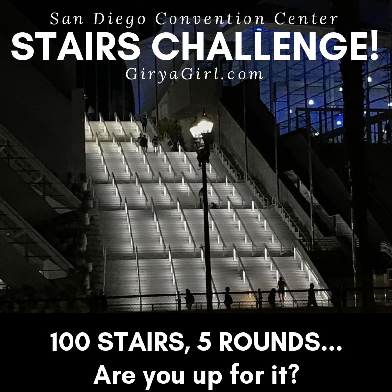 San Diego Stairs Challenge – ZERO Equipment Full Body Workout ...