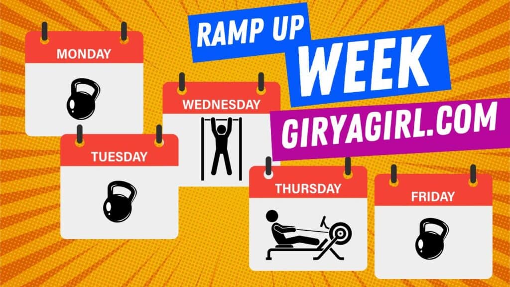 A Ramp Up Week – A 5 Day Workout Restart | GiryaGirl.com